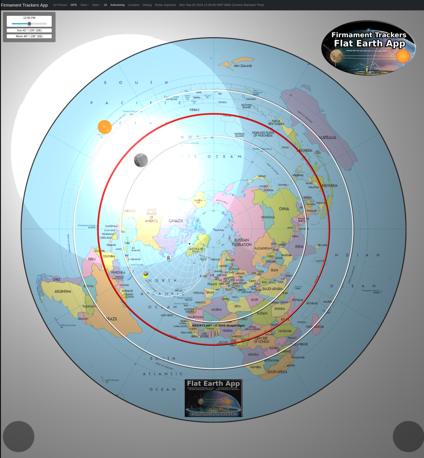 Firmament Trackers Flat Earth App – Scientific and Biblically Accurate ...